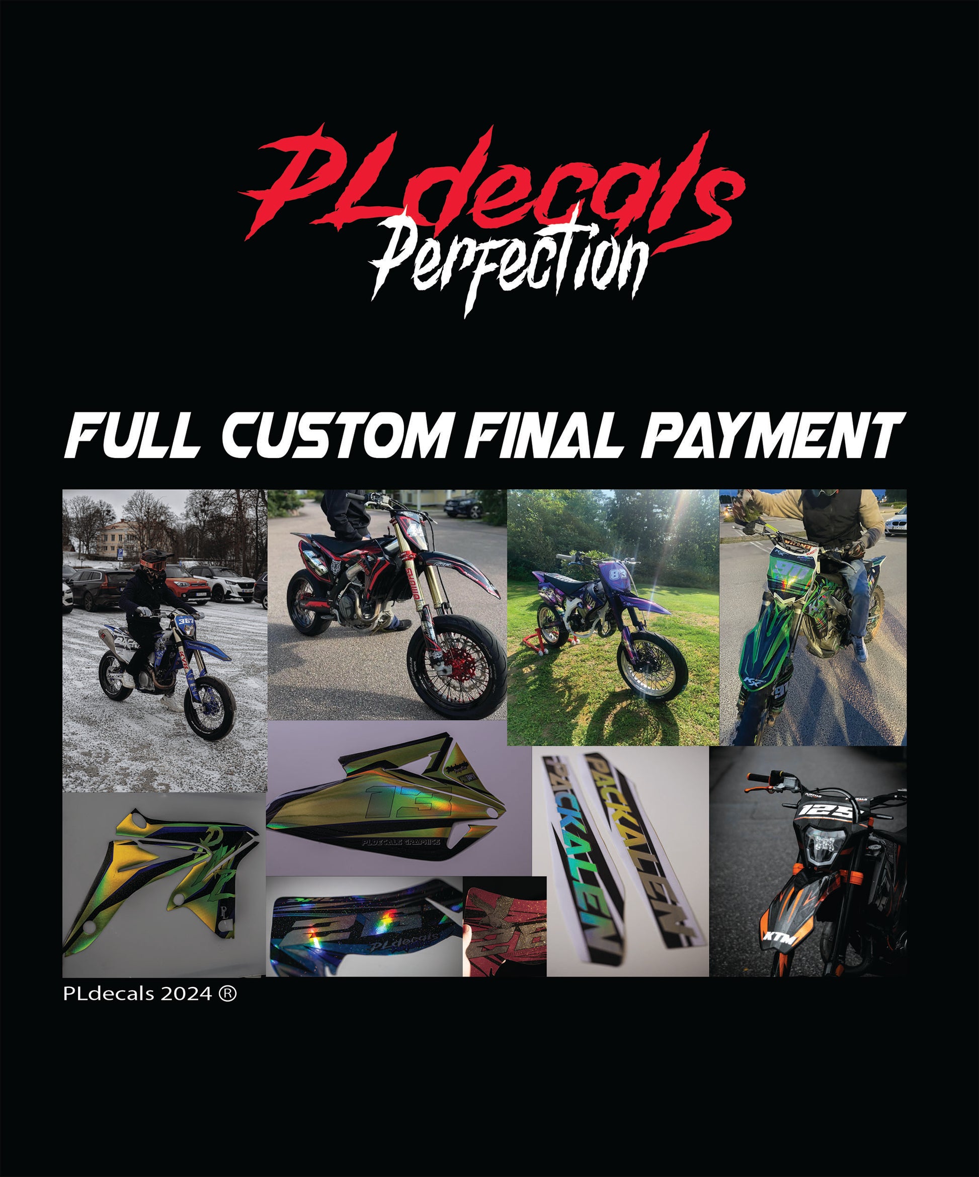 Full custom final payment – PL Decals