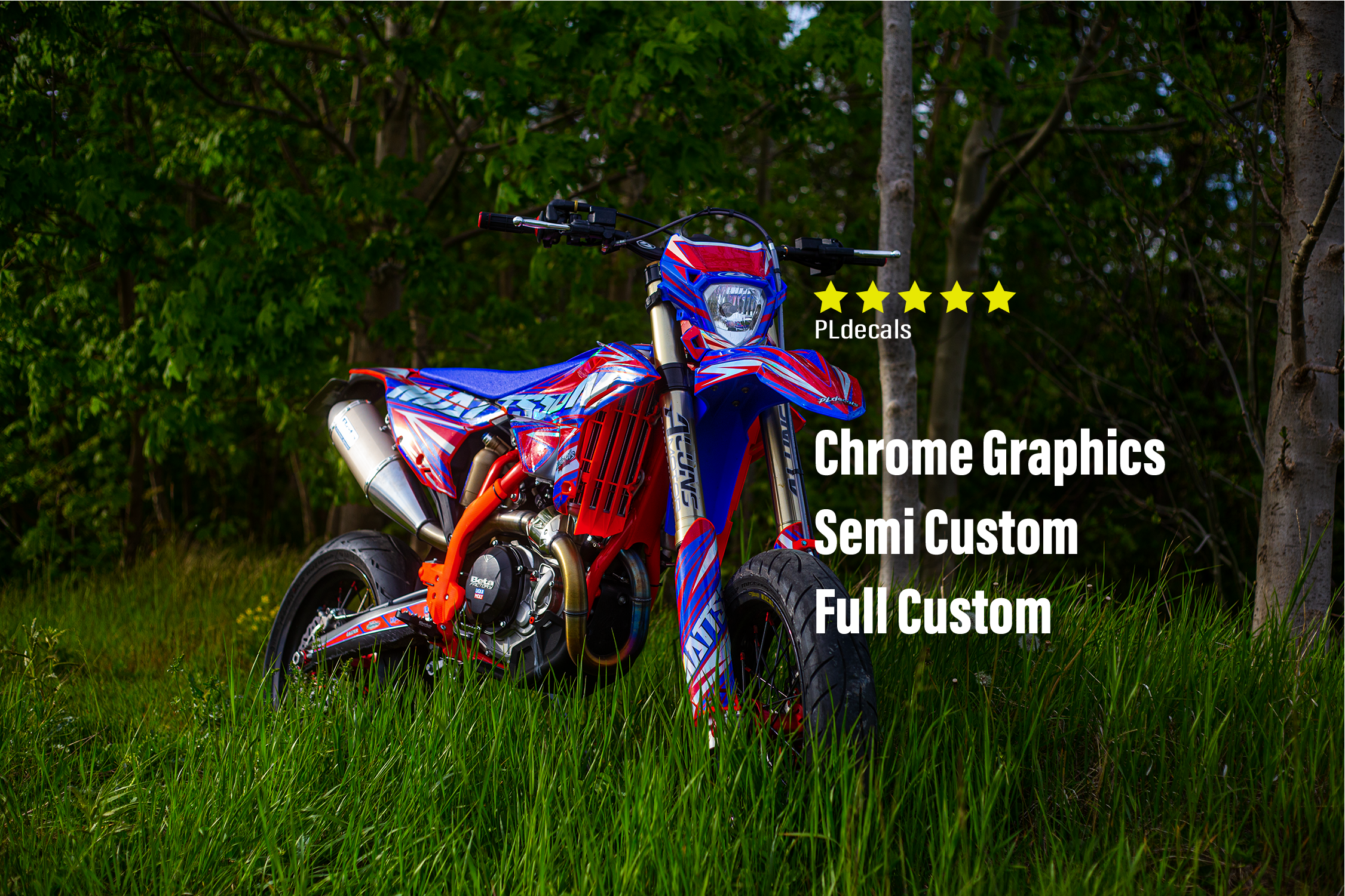 PLdecals | Full Custom Supermoto Graphics – PL Decals
